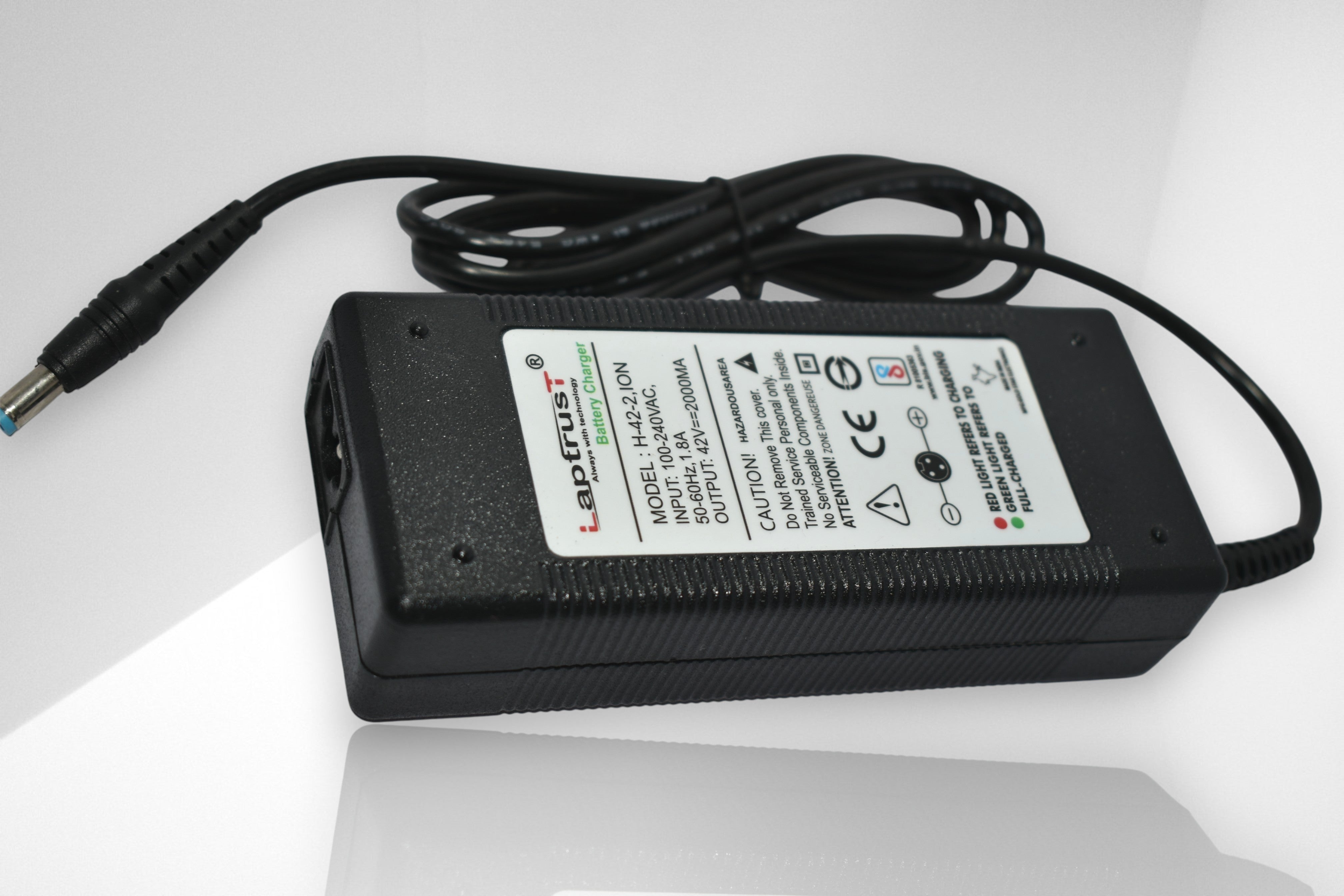 42V 2A E-Bike / EV Cycle Charger | LAPTRUST BIS Certified – GOLDSTAR ...